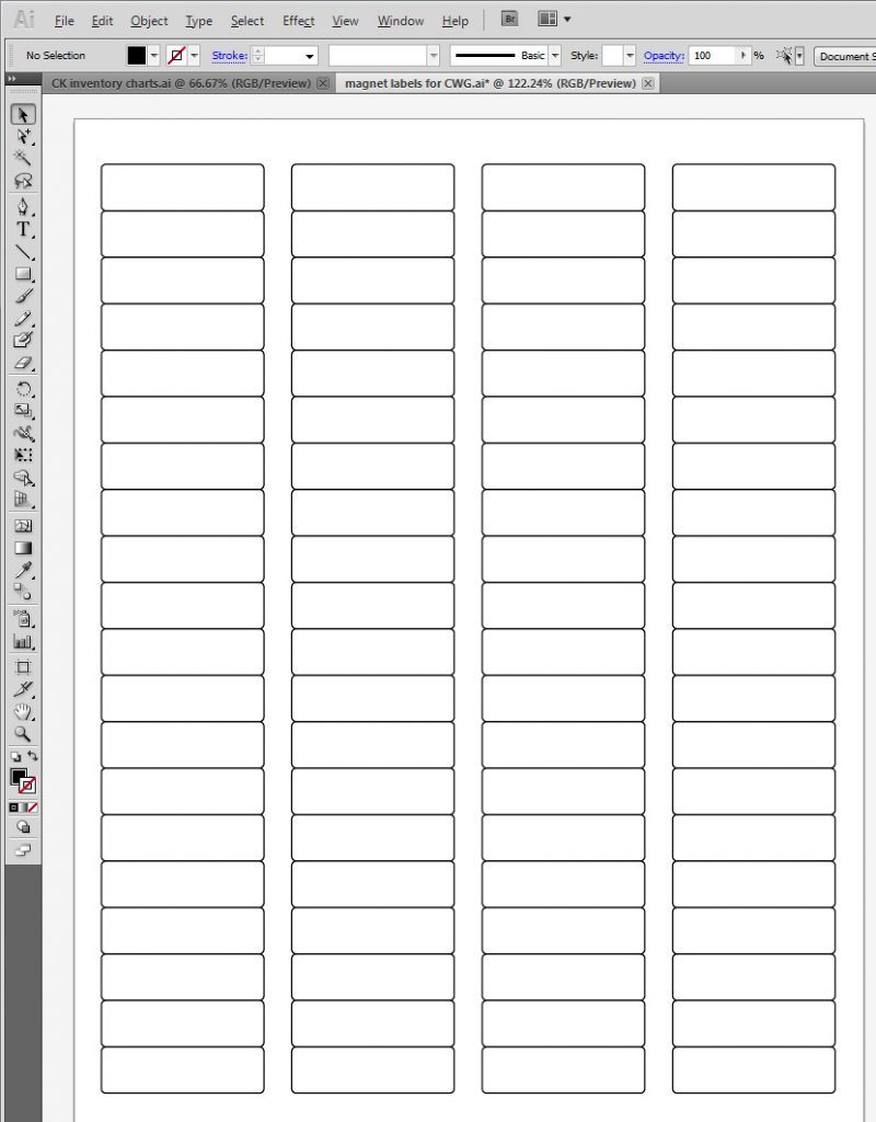 How to make sequential, coded labels with Excel & Illustrator | bill ...