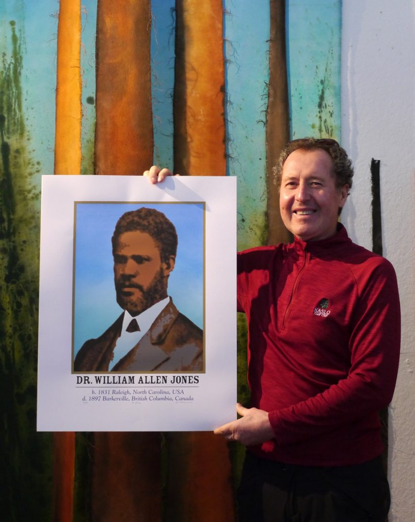 Portrait of Dr William Allen Jones | bill-horne.net